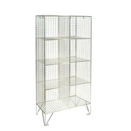 8 Compartment Mesh Personal Effects Locker